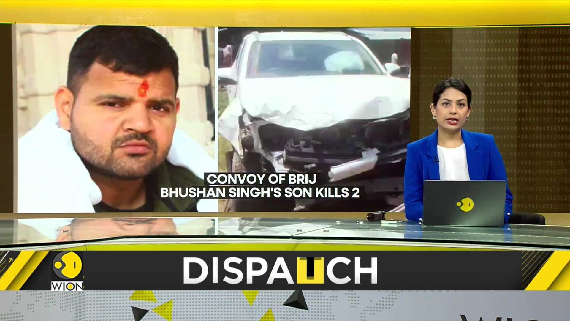 India: Convoy of Brij Bhushan Sharan Singh’s son kills two in UP - WION Dispatch News