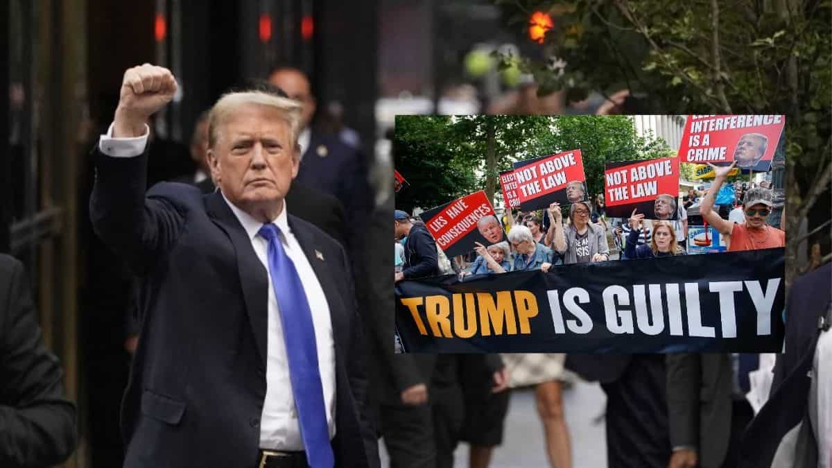 Hush Money Case Trump Campaign Announces 35mn Fundraising Haul After