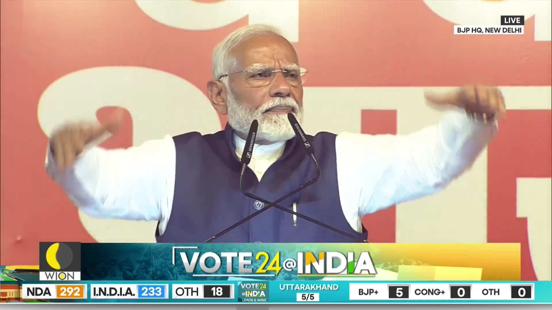 India Election Results: PM Modi thanks Naidu, Nitish Kumar in victory ...