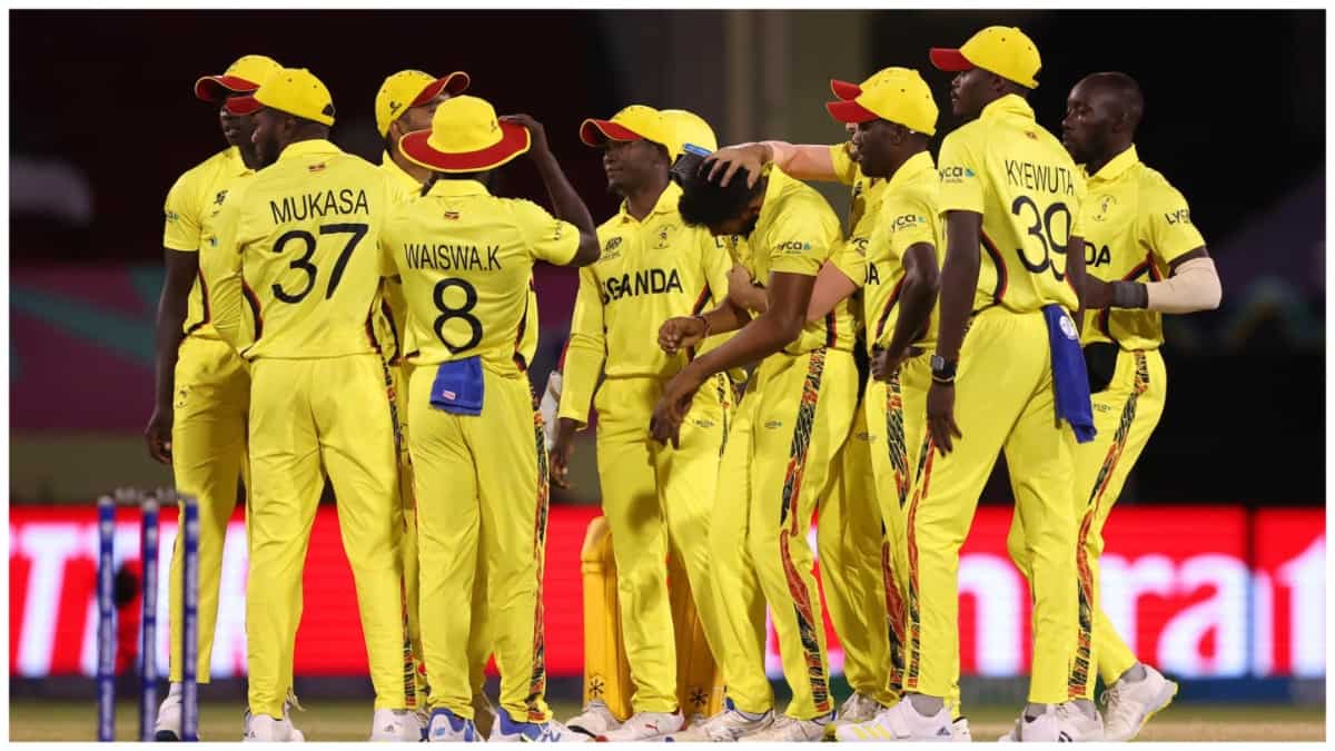 Uganda register maiden T20 World Cup victory with win over PNG ...