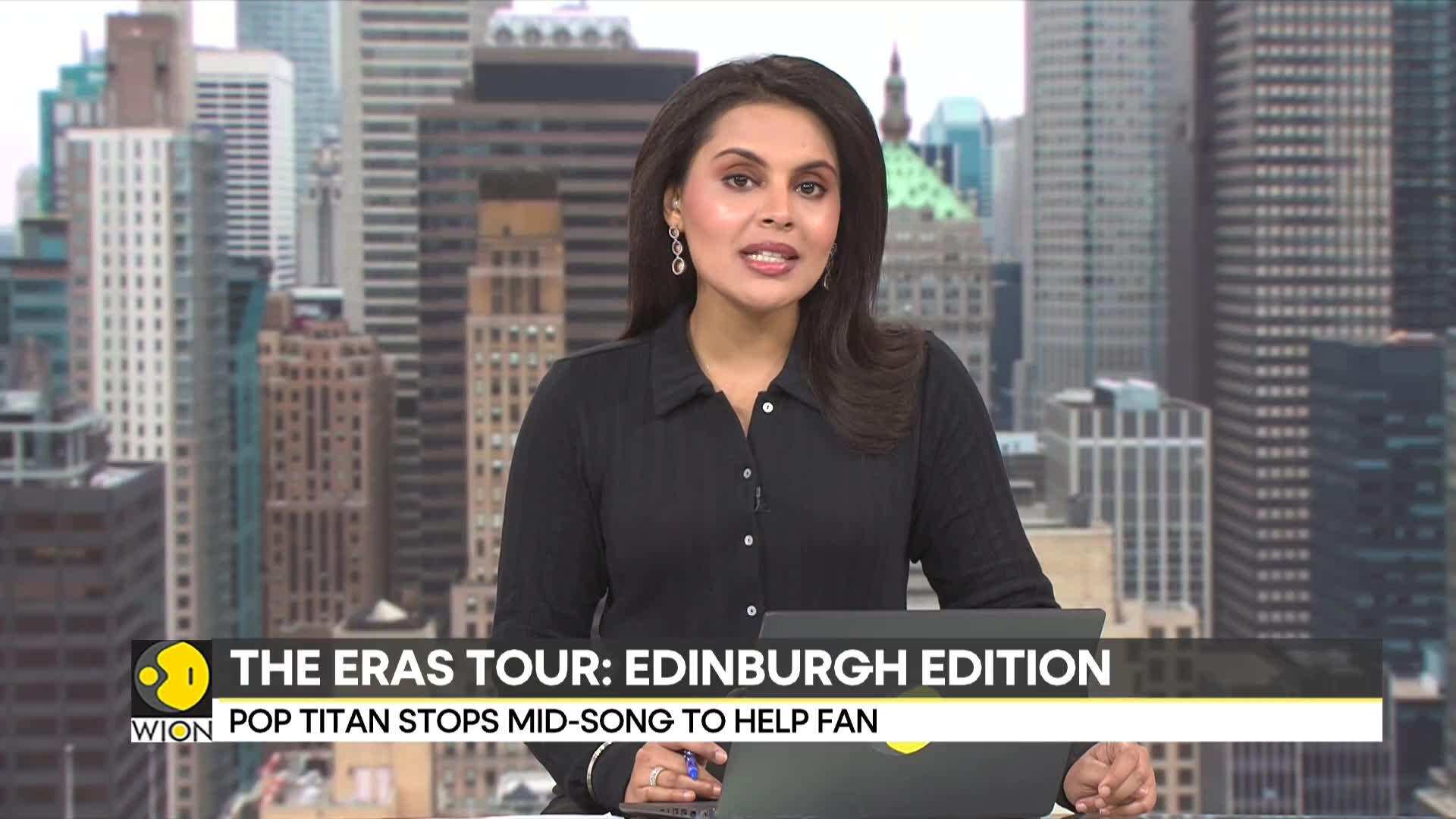 The Eras Tour: Edinburgh edition | Taylor Swift pauses concert to help ...