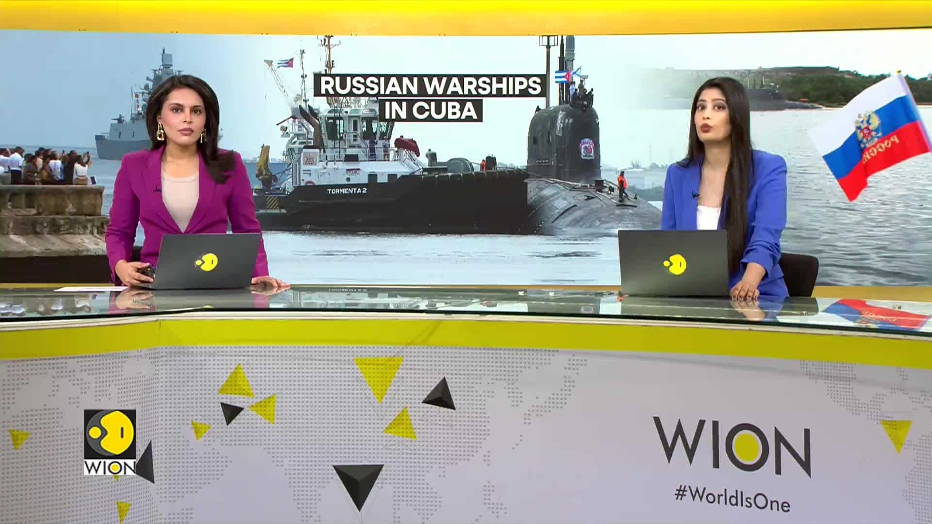 Russia frigate, nuclear-powered submarine in Cuba; Moscow postures while US plays down threat ...