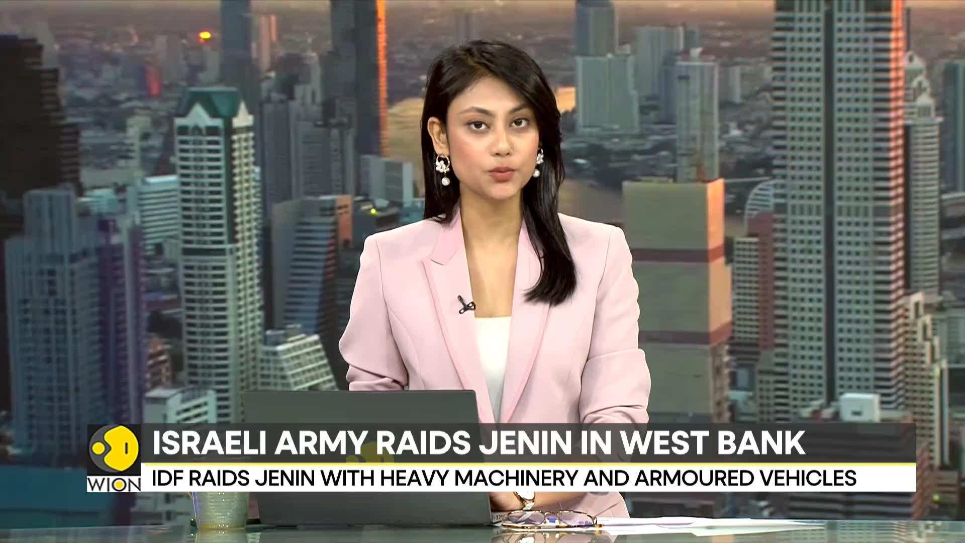 Israel-Hamas war: IDF raids Jenin with heavy machinery and armoured ...