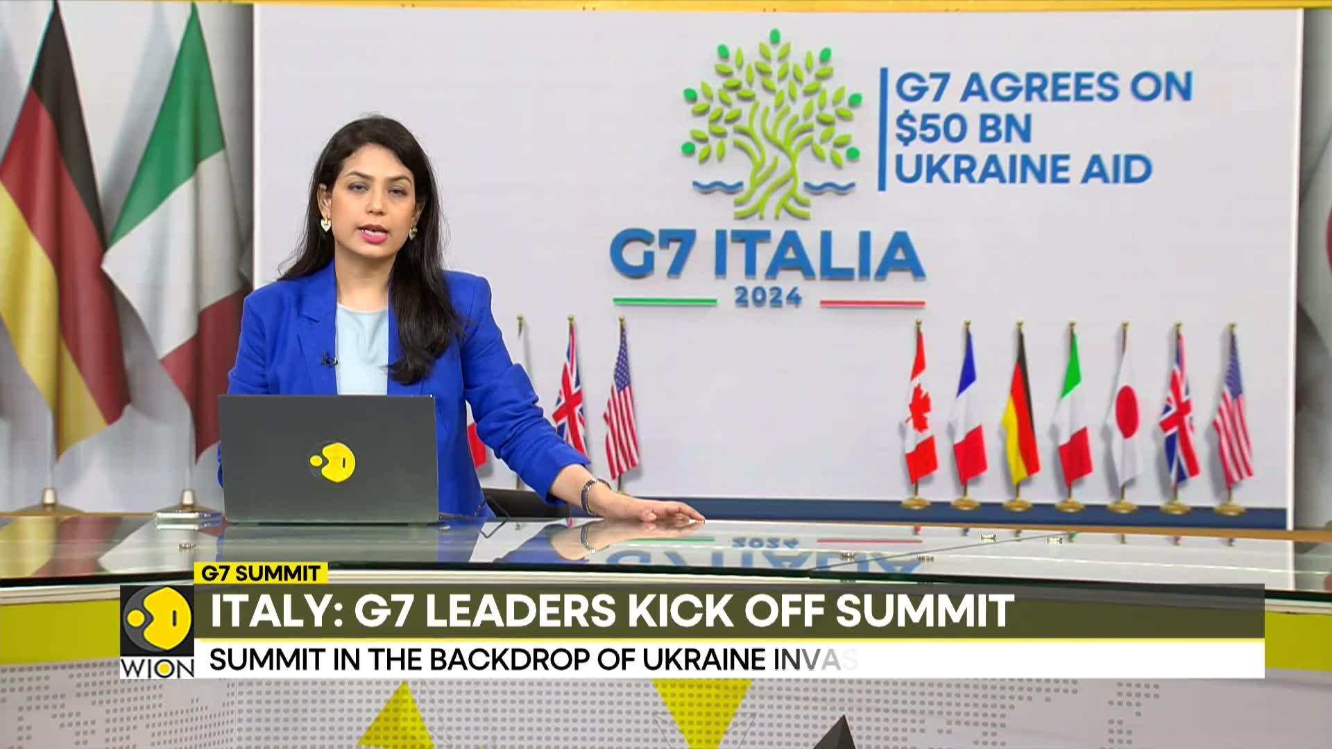 G7 Summit Italy: G7 leaders strike a deal on $50bn loan to Kyiv - World News