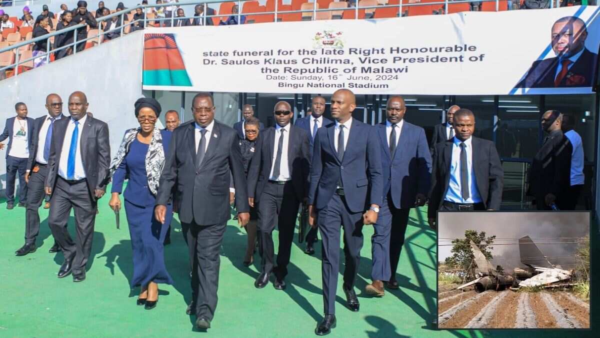 Four killed in Malawi VP Saulos Chilima's funeral convoy - World News
