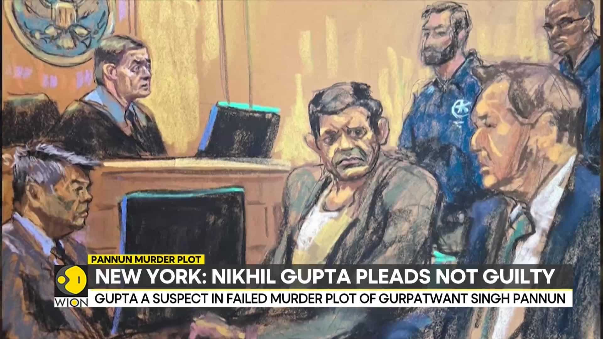 Pannun case: Indian suspect Nikhil Gupta in plot to kill pleads not ...