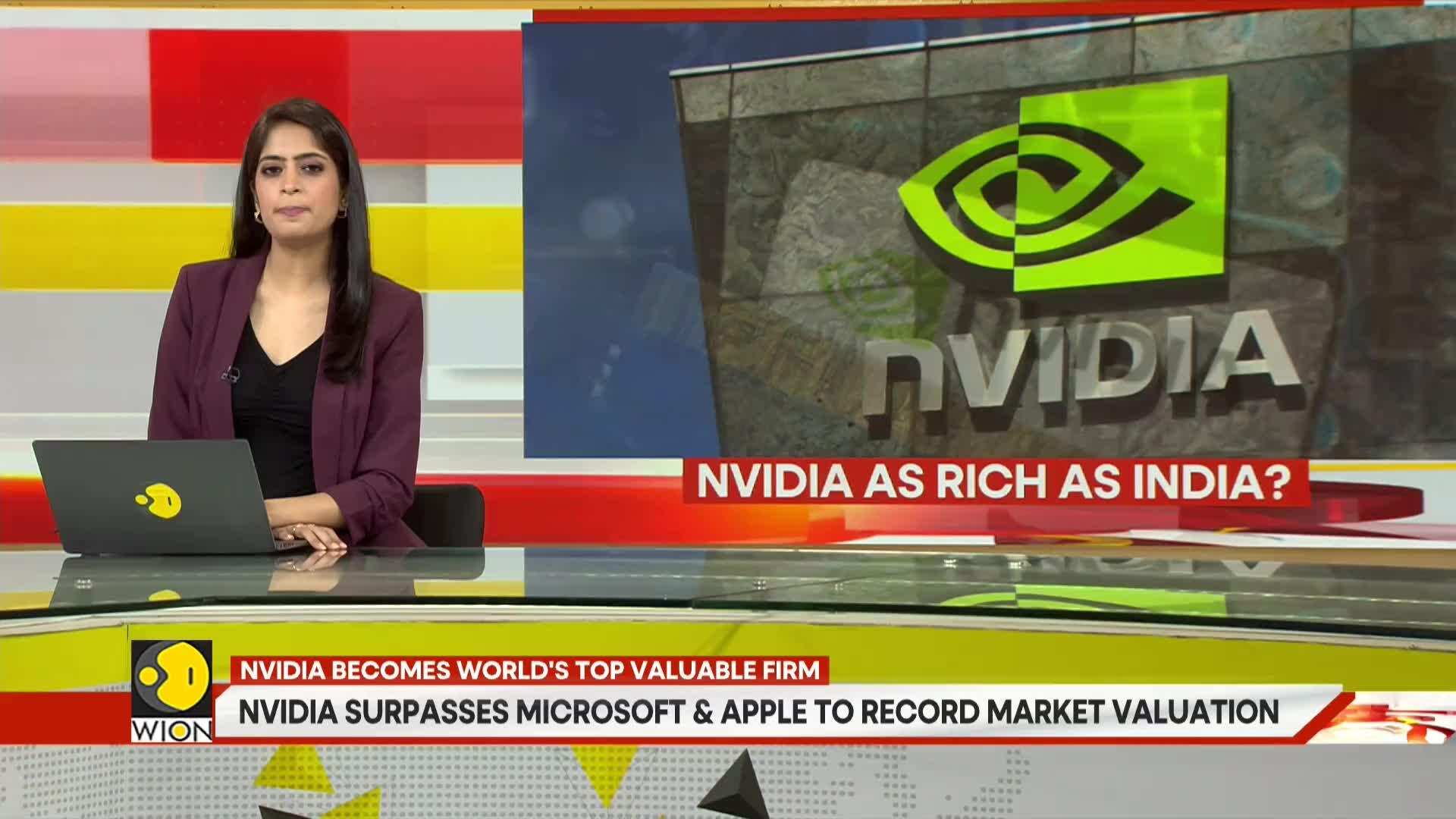 Gravitas: Nvidia's market value surpasses Microsoft & Apple - Gravitas News