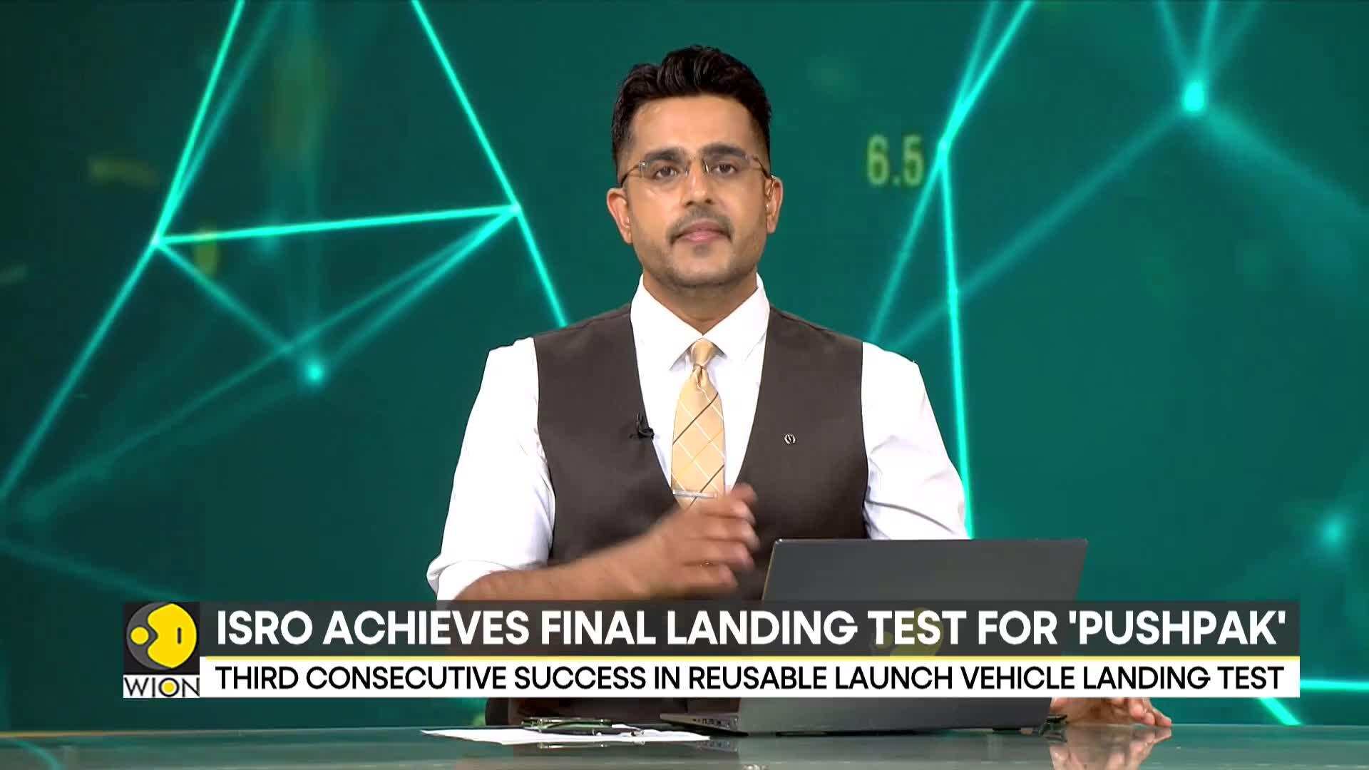 India: ISRO achieves final landing test for 'Pushpak' - World News