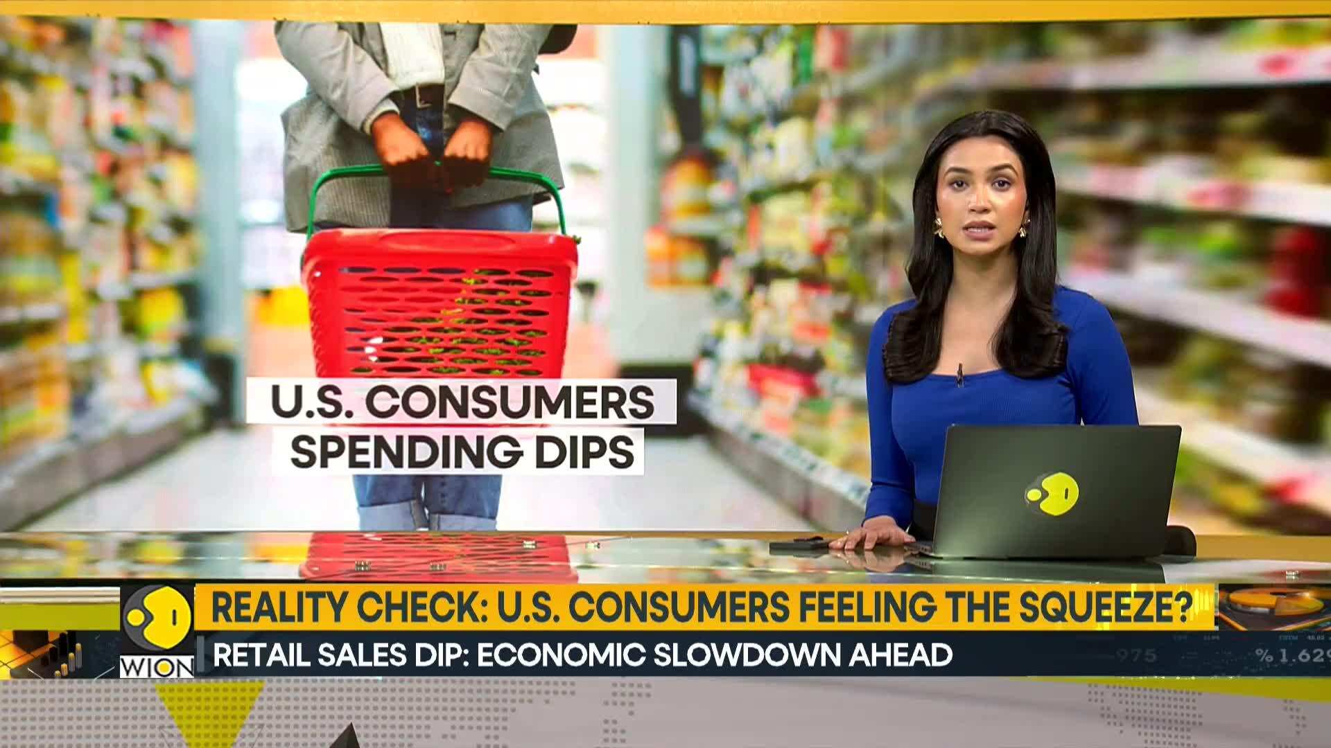 Us Consumer Spending Falls Recession Near World Business Watch News