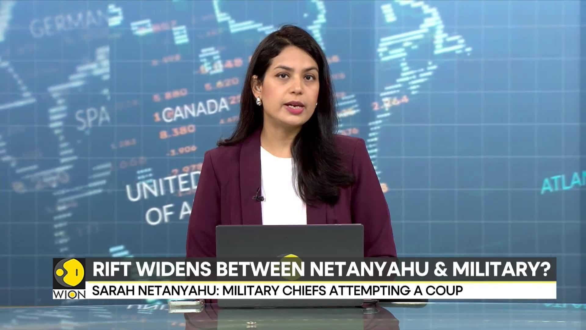 Israeli PM Netanyahu's wife Sarah Netanyahu: Military Chiefs attempting ...