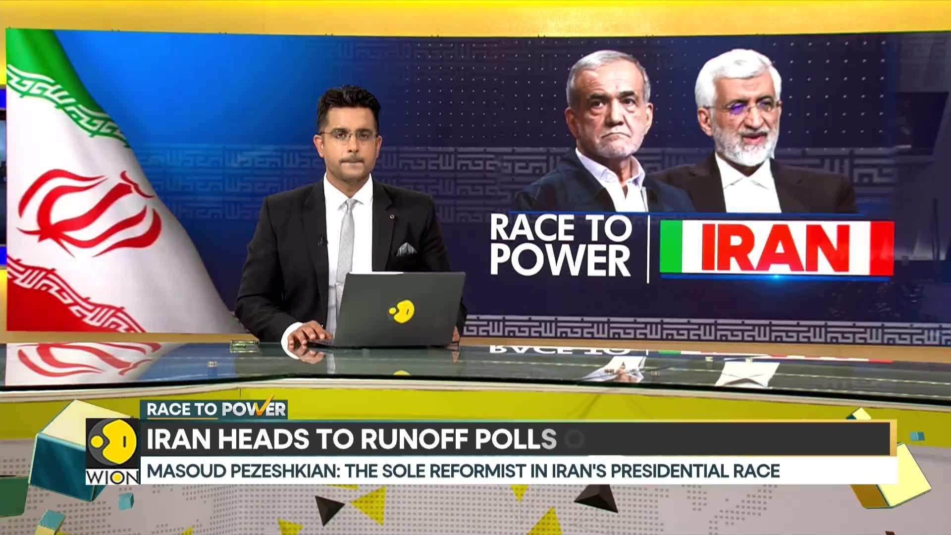 Iran presidential election heads to runoff between Pezeshkian and ...