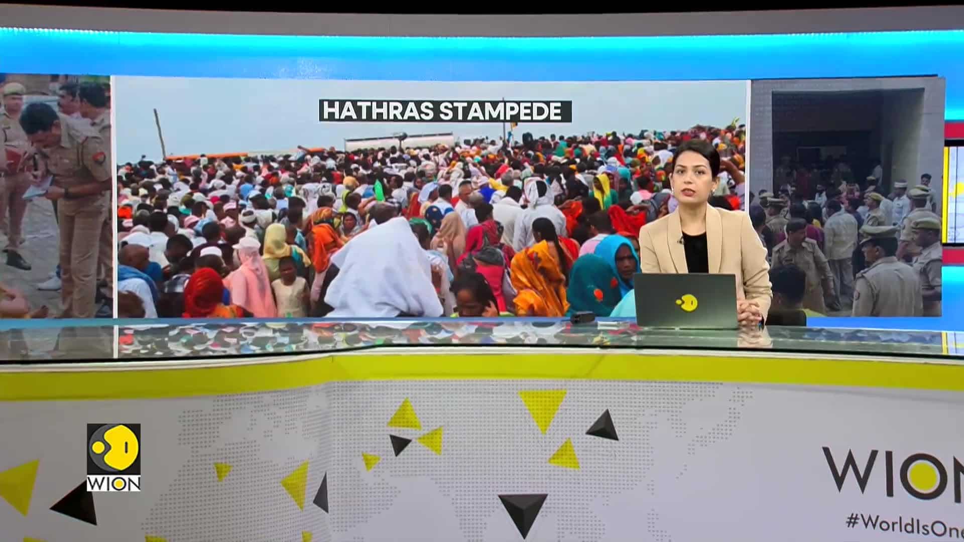UP Hathras stampede: One Entry, One Exit For Crowd Of 2.5 Lakh - WION ...