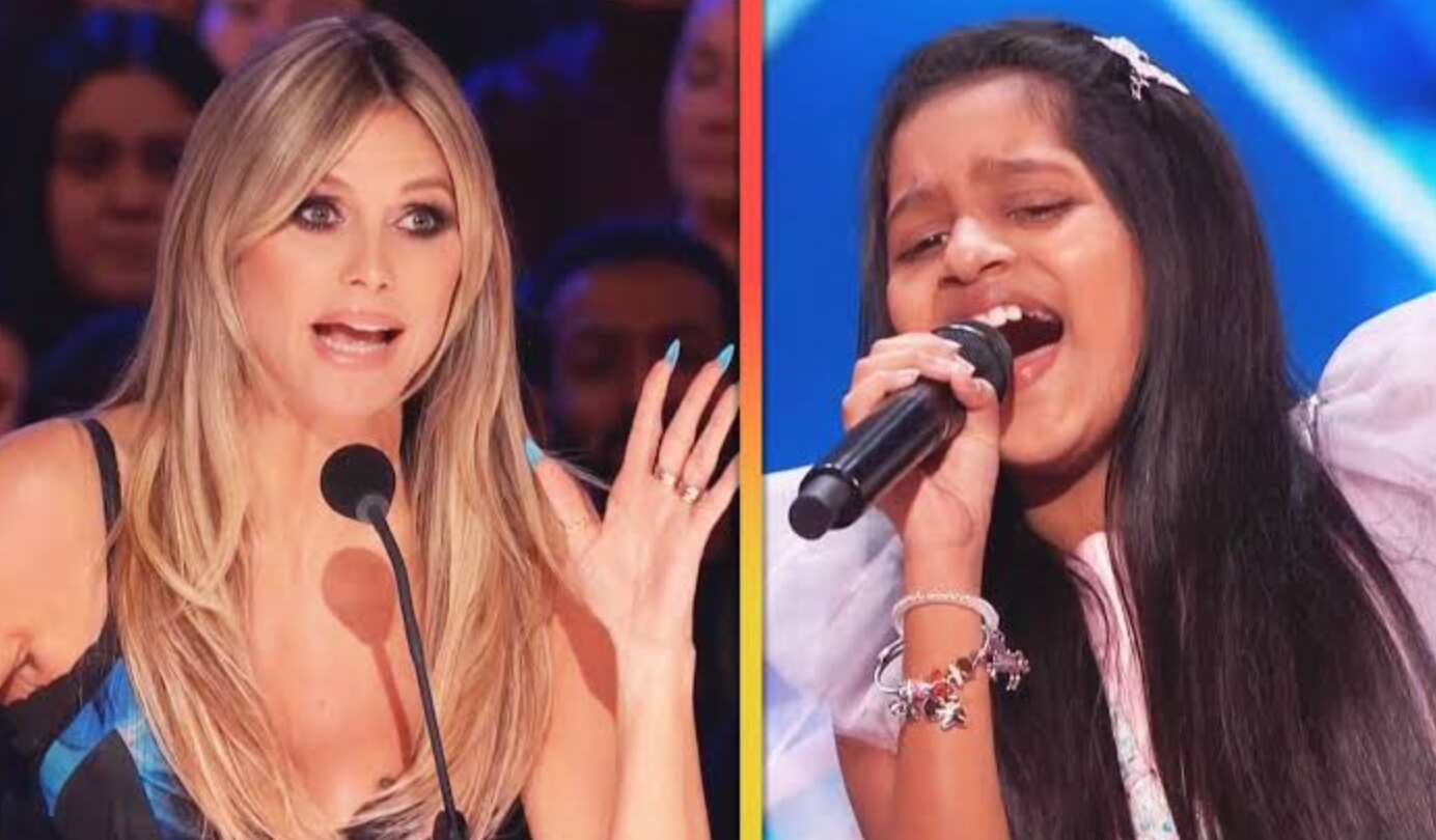 America’s Got Talent: Heidi Klum hits golden buzzer for 9-year-old ...