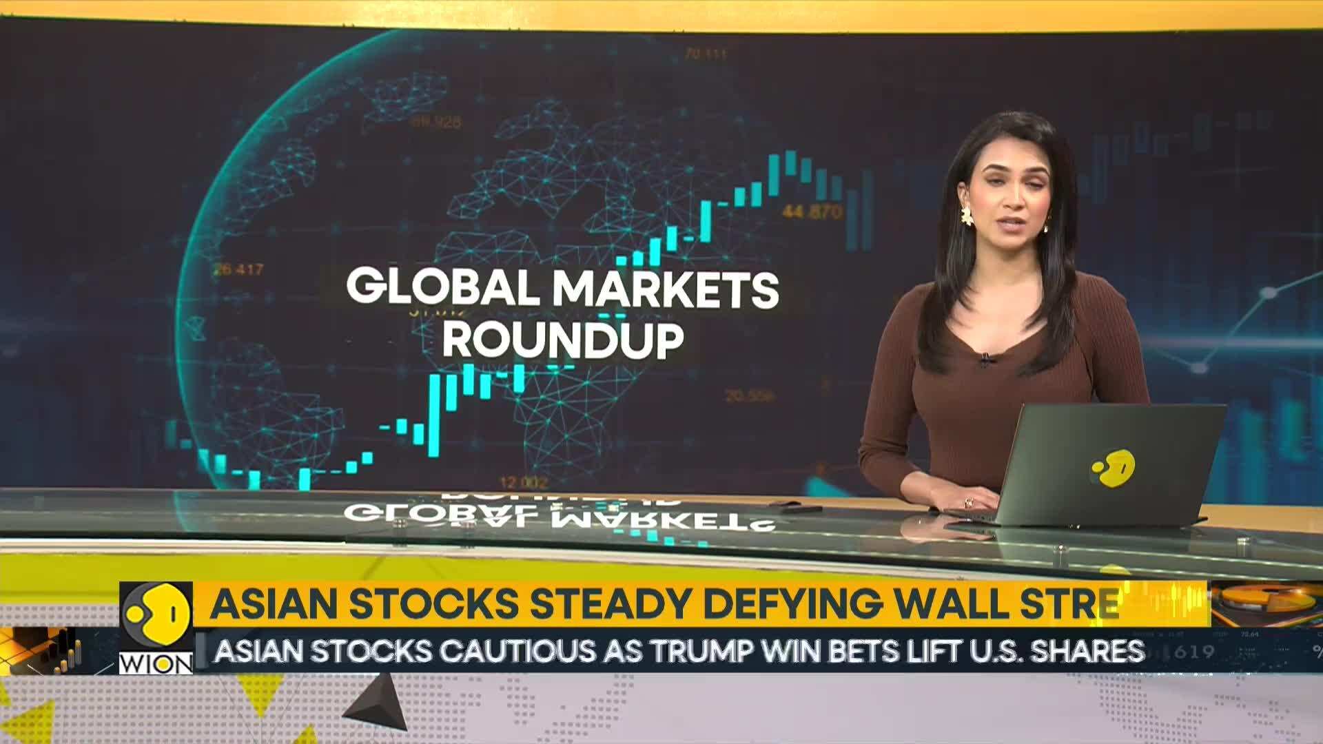Asian stocks cautious as trump win bets lift US Shares - World Business ...