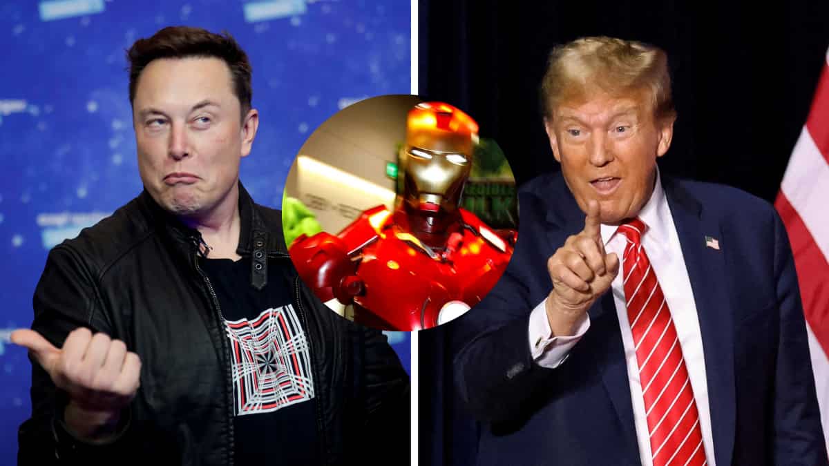 Musk planning to turn Trump into Iron Man? Billionaire proposes flying ...