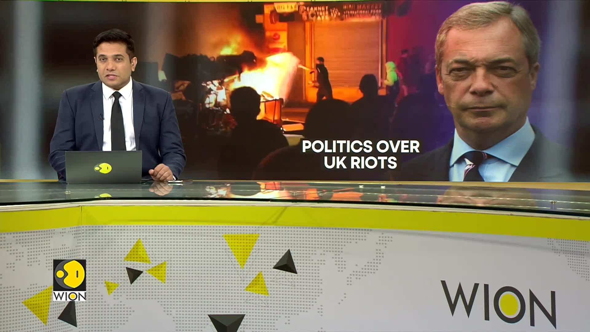 Leeds Riots | Violence in UK: Labour MP hits out at Nigel Farage ...