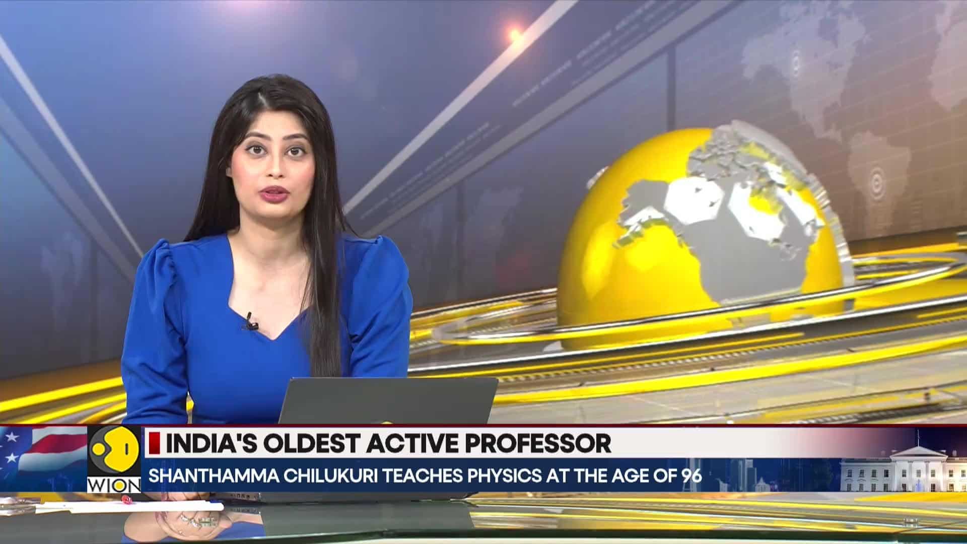 India's oldest active professor Shanthamma is Usha Chilukuri Vance's ...