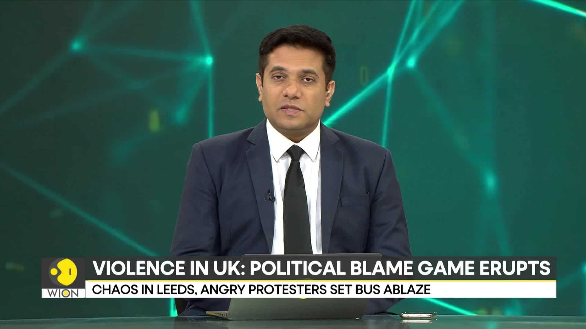 Leeds Riots | Violence in UK: Nigel Farage stirs row, says politics of ...