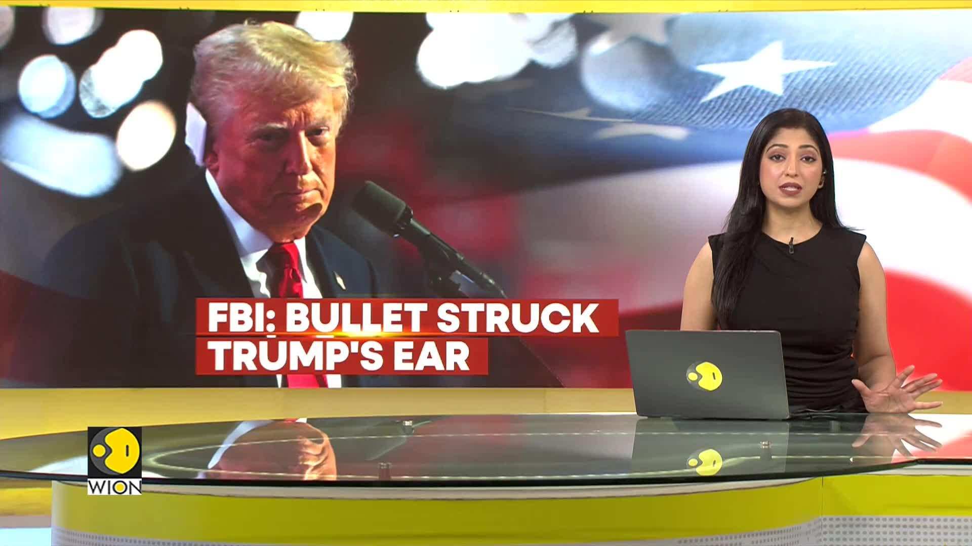 US: FBI's one-line statement on Trump's ear wound - World News