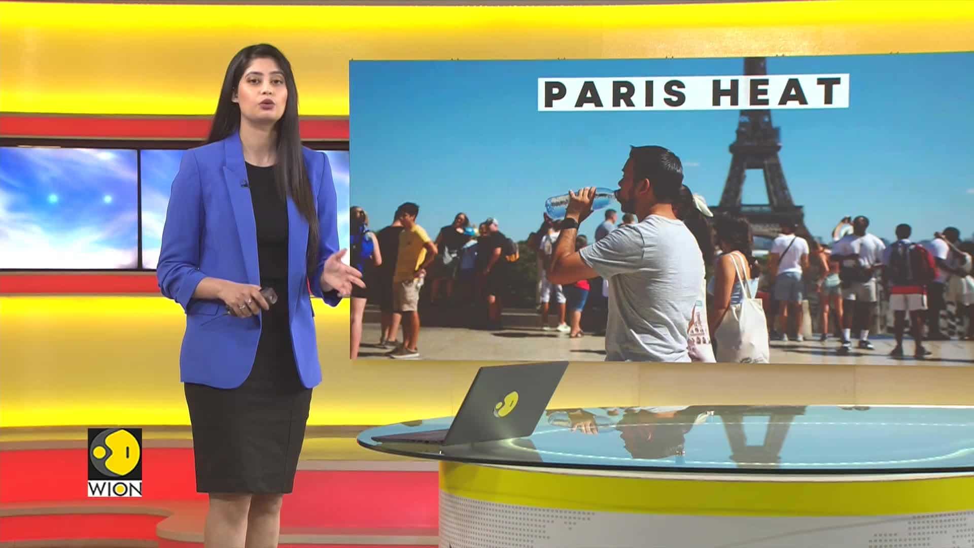 Paris: Temperatures rise at Olympics host city - WION Climate Tracker News