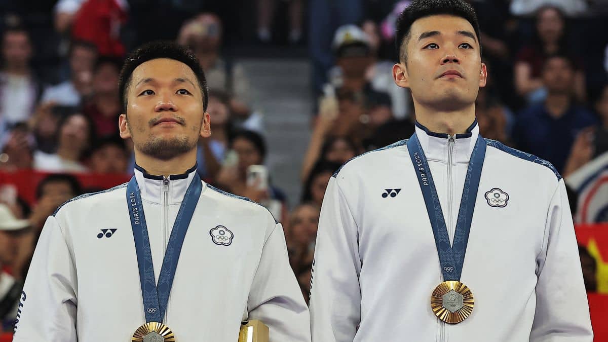 Paris Olympic 2024: Taiwanese fans celebrate badminton doubles gold ...