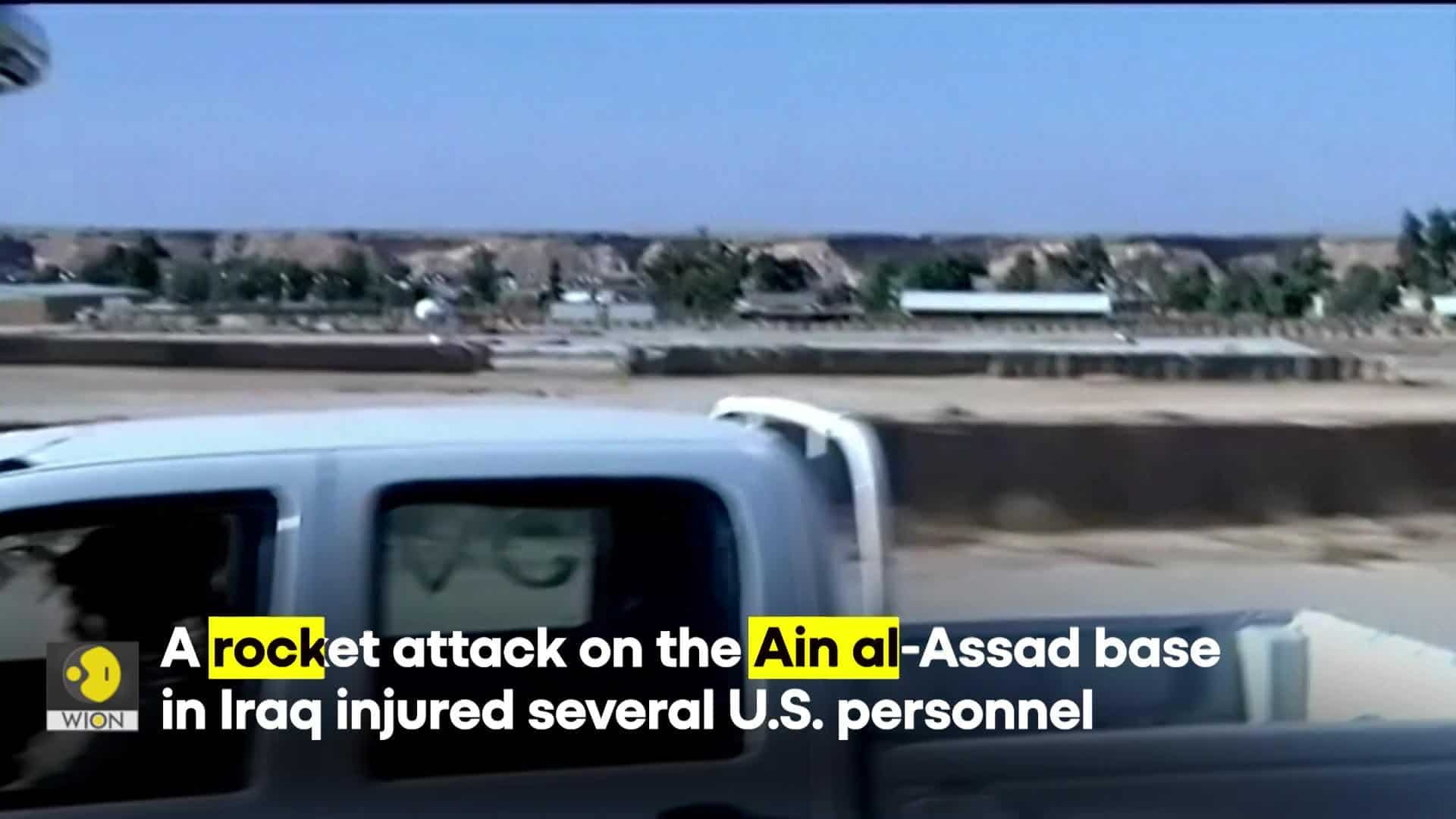 Several US personnel injured in suspected rocket attack on Al Asad Air ...