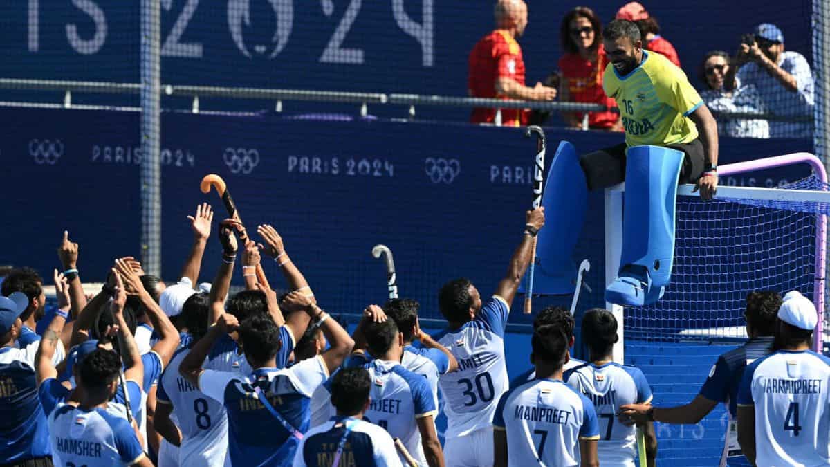 Paris Olympics: PR Sreejesh stars in farewell game as Indian men’s ...