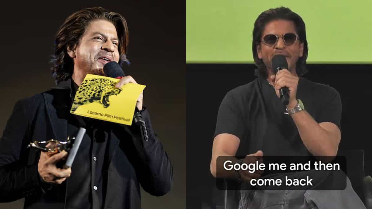 Google reacts to Shah Rukh Khan's 'Google Me' remark at Locarno Film ...