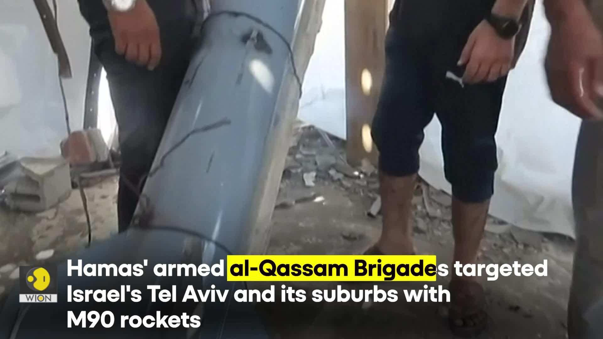 Hamas attacks Israel with 'M90 rockets', explosions heard in Tel Aviv ...