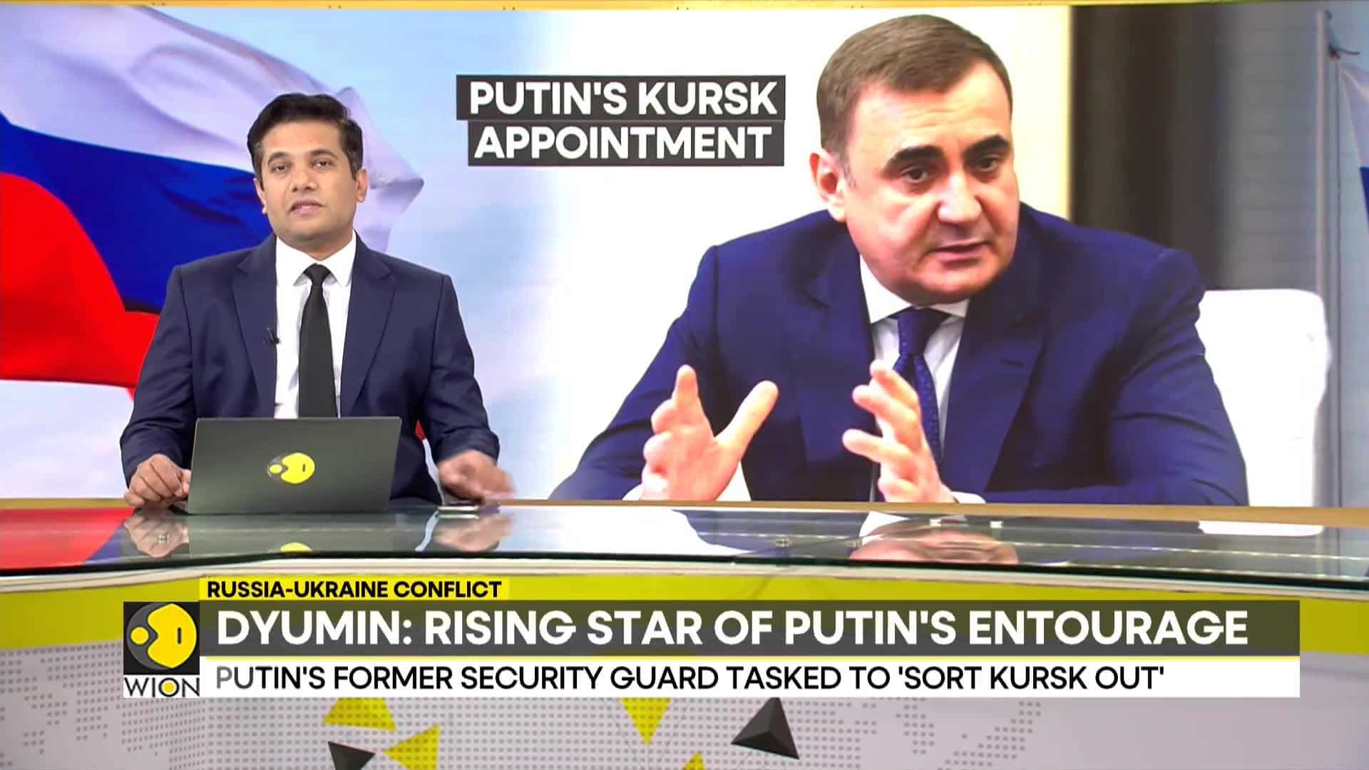 Russia-Ukraine war: Putin appoints Alexander Dyumin in charge of Kursk ...