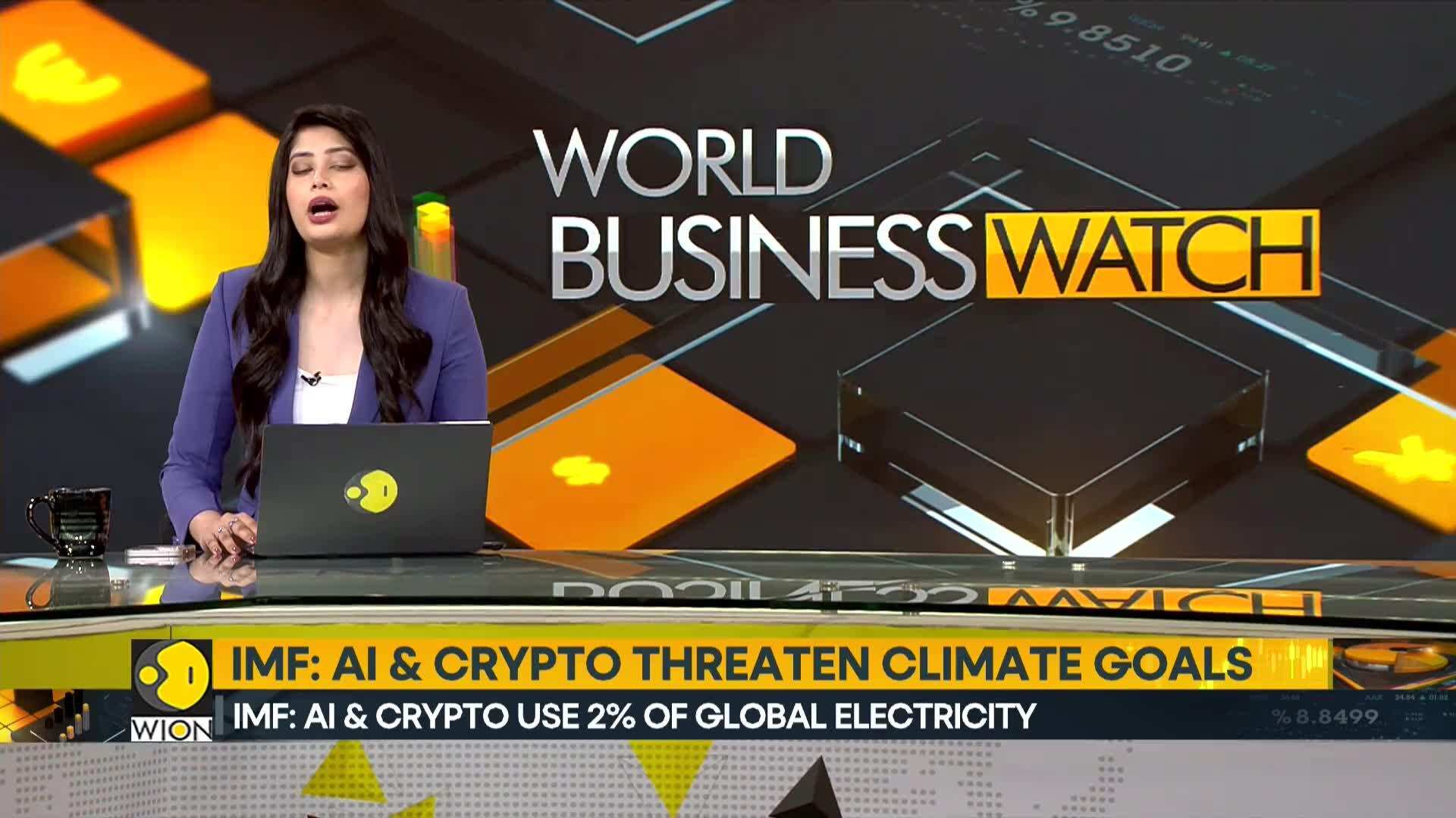 IMF: AI & crypto threaten climate goals - World Business Watch News