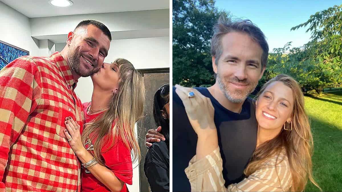 Blake Lively, Ryan Reynolds and Travis Kelce spotted at Taylor Swift's ...