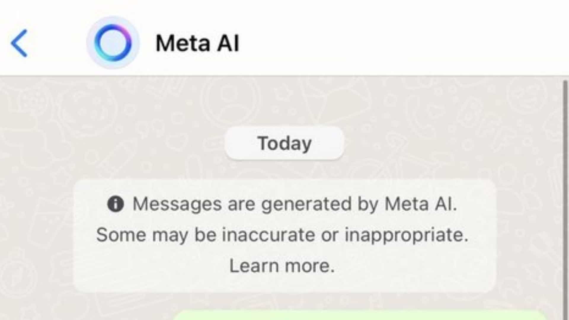 WhatsApp latest update involves Meta AI voice chat mode with ...