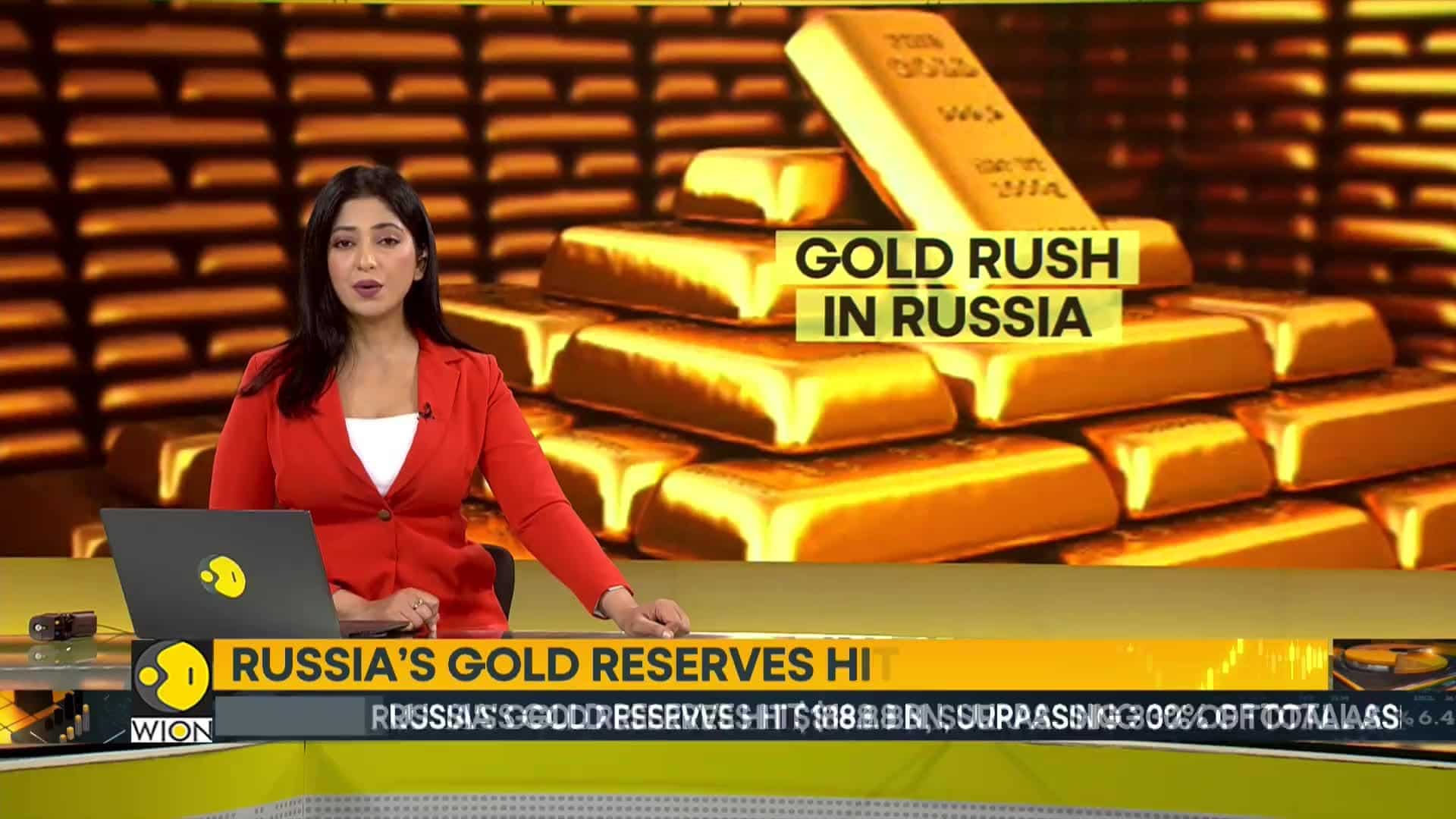 Russia’s gold reserves hit 25-year high | World Business Watch | WION ...