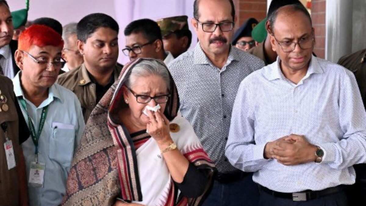 Sheikh Hasina 'close enough' to return home quickly, leaked phone call ...