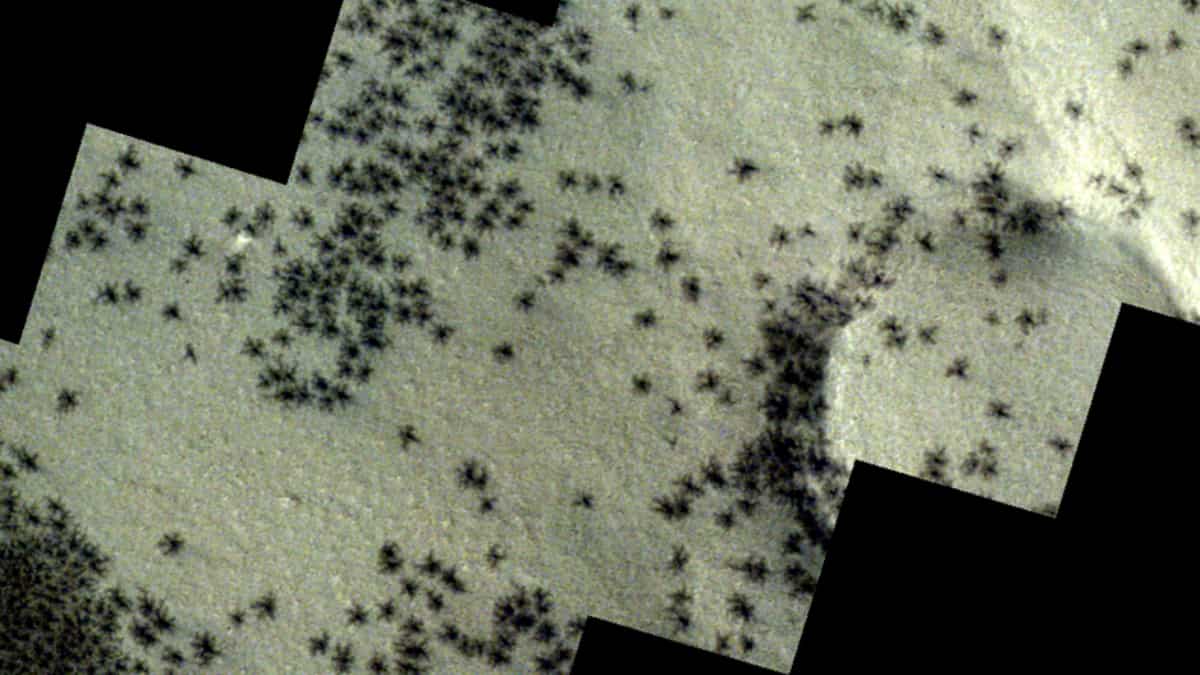 NASA just recreated 'spiders' seen on Mars in a lab on Earth - Science News