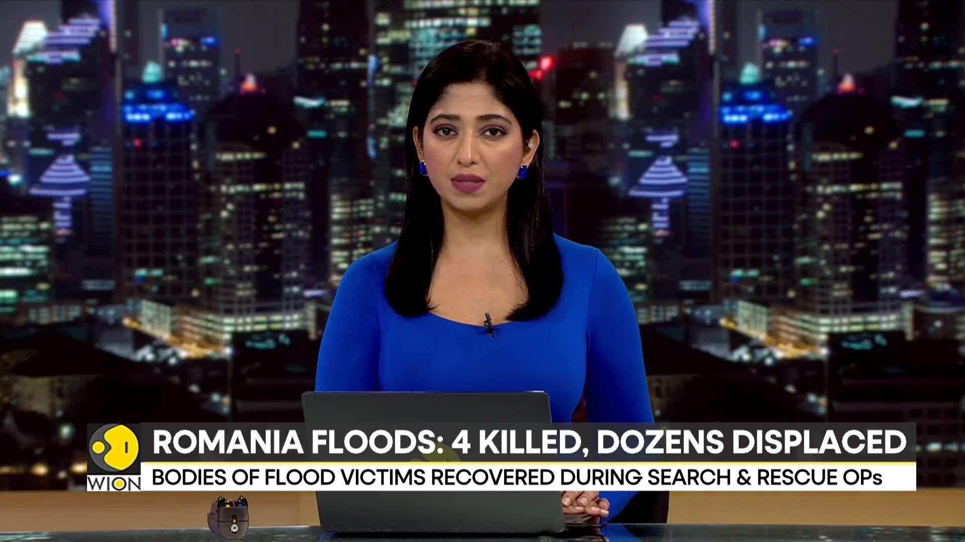 Romania floods: At least 40 evacuated, 4 killed, dozens displaced ...
