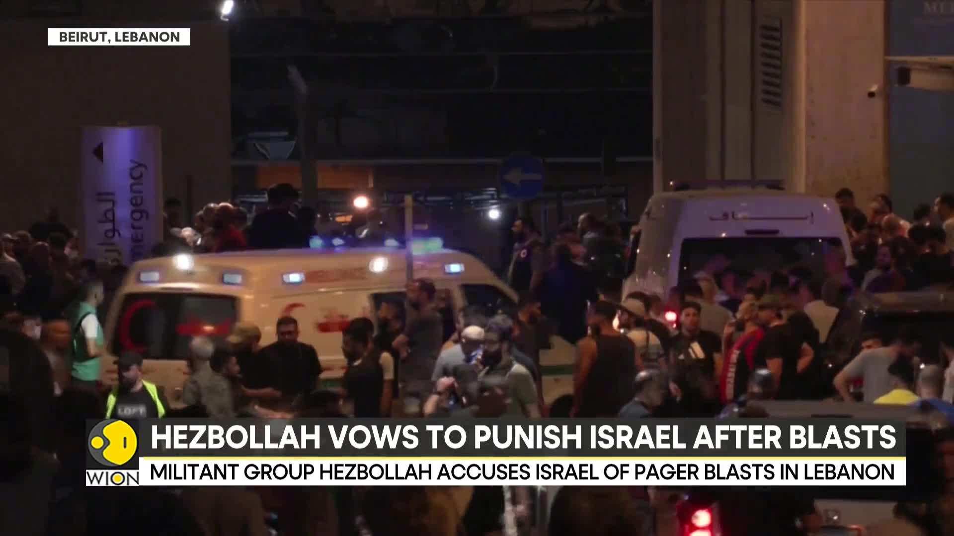 Israel's pager blasts: 9 killed in pager blasts across Lebanon - World News