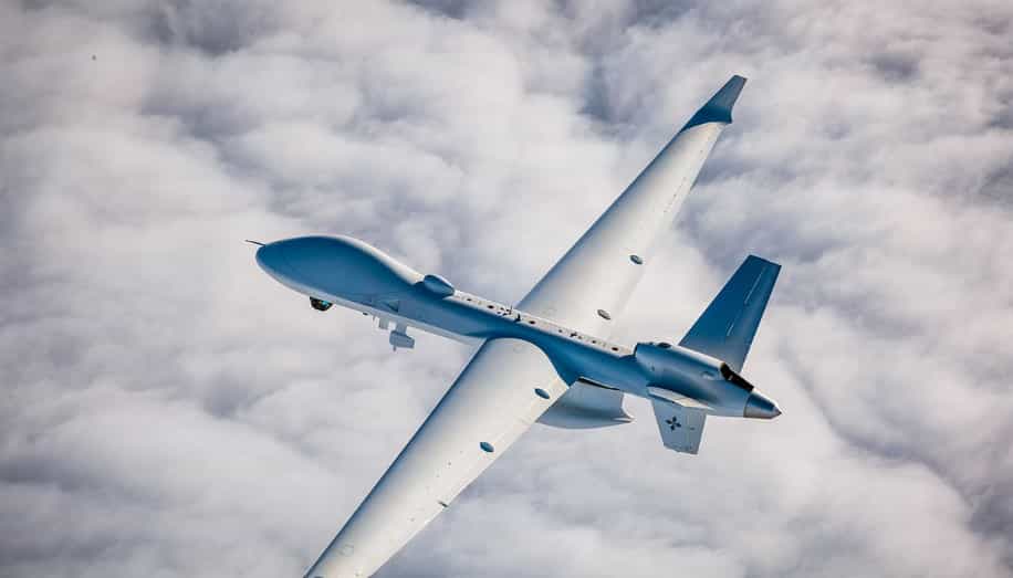 India: US-origin MQ-9B drone costing $150mn crashes off Chennai - India ...
