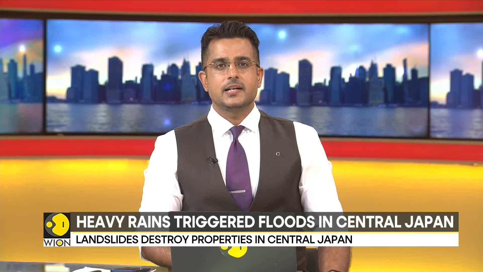 Heavy rains triggered floods in central Japan - World News