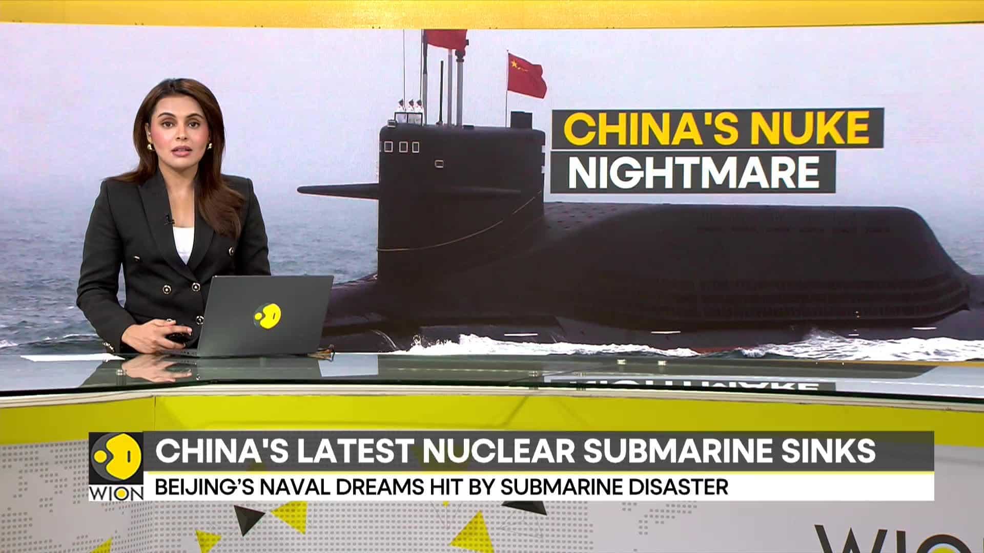 China's Newest Nuclear Submarine Sinks in Wuhan Shipyard - World News