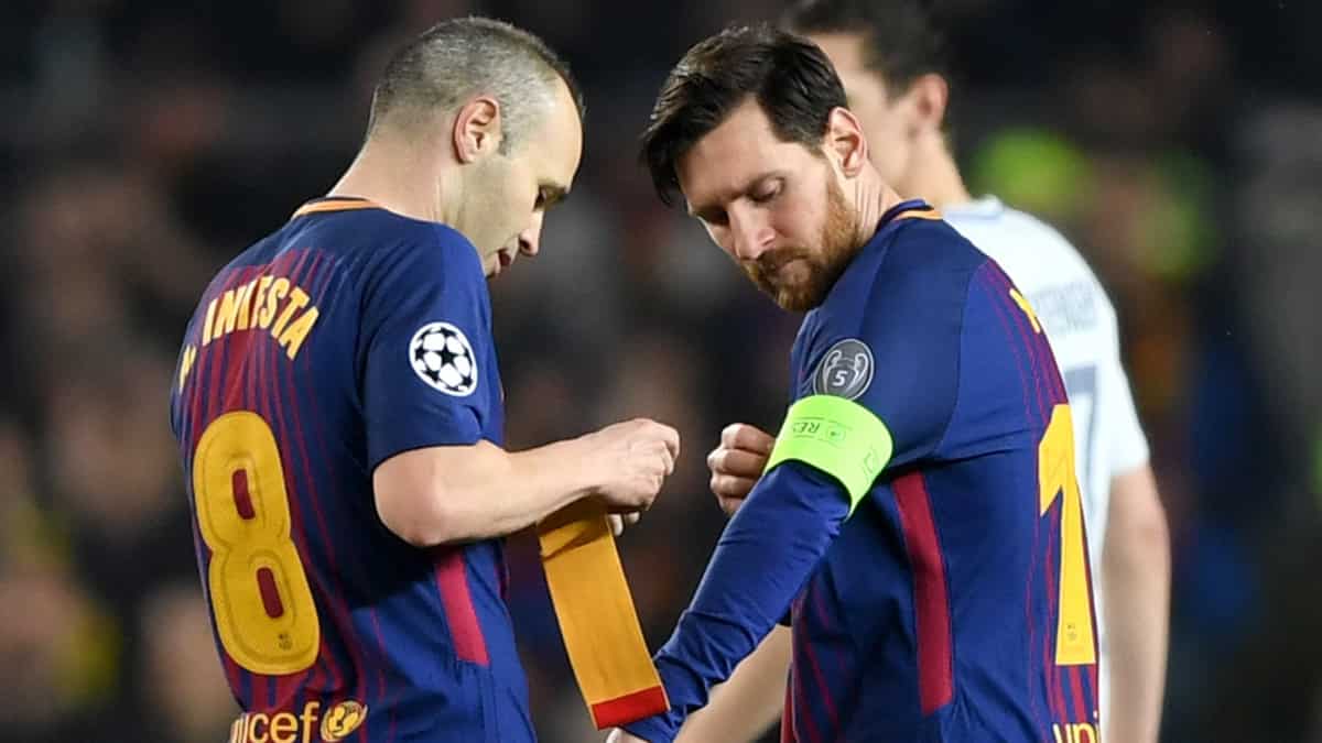 Lionel Messi pens heartfelt note for Andres Iniesta as legendary ...
