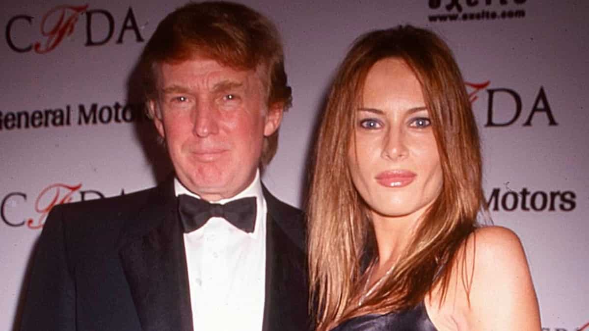 When Donald Trump first hit on Melania, he was already dating someone ...