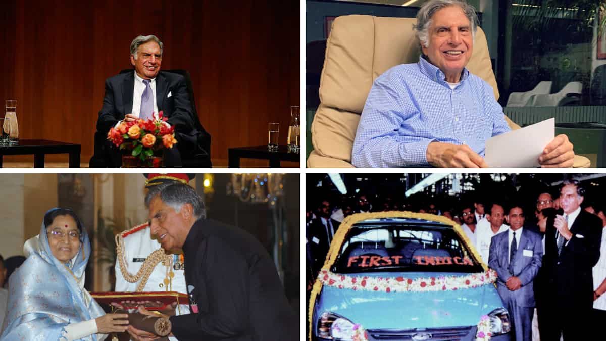 In pics | Journey of legendary Ratan Tata’s life - India News News