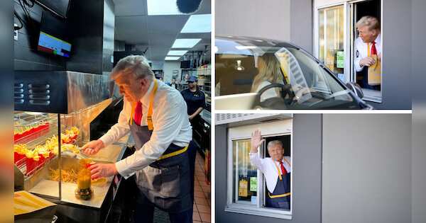 Trump violates food safety regulations at McDonald's, week after ...