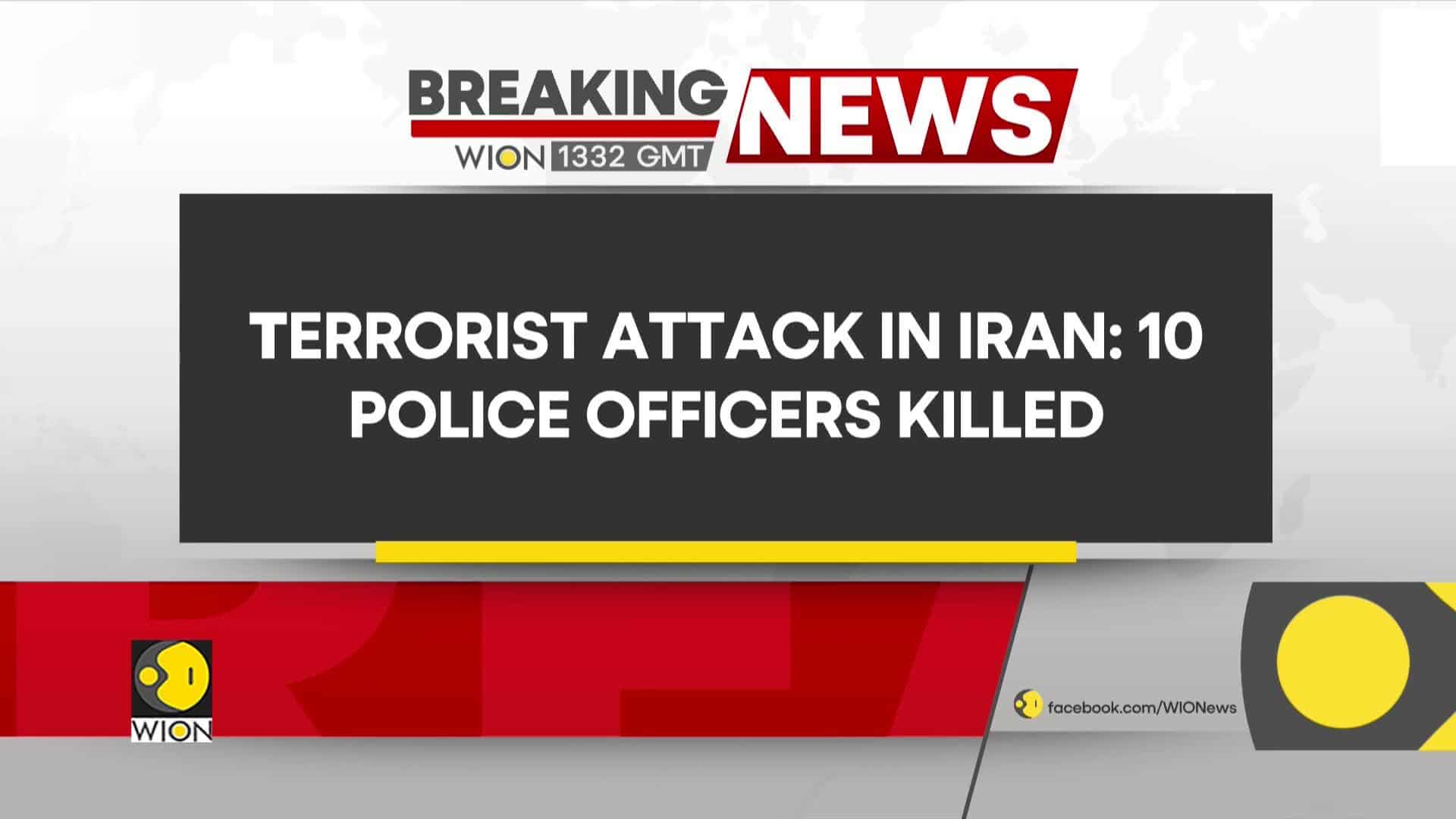 Terrorist Attack In Iran: 10 Police Officers Killed - World News