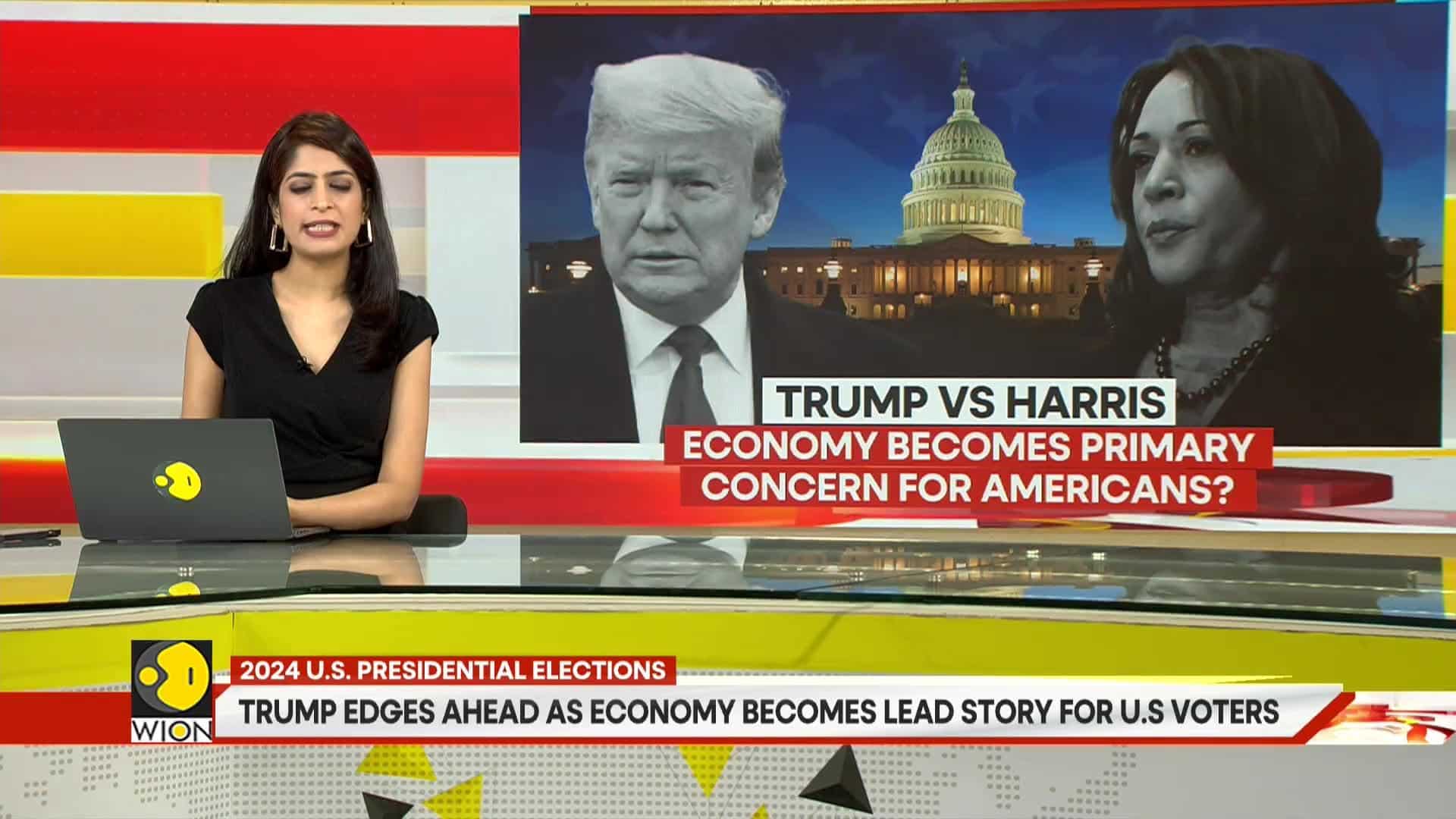 Trump Edges Ahead As Economy Becomes Lead Story for US Voters ...
