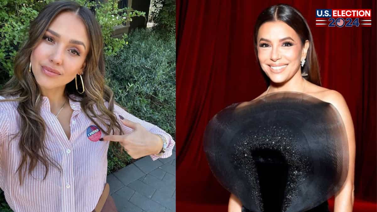 Harris in Arizona: Jessica Alba, Eva Longoria come in support of Kamala ...
