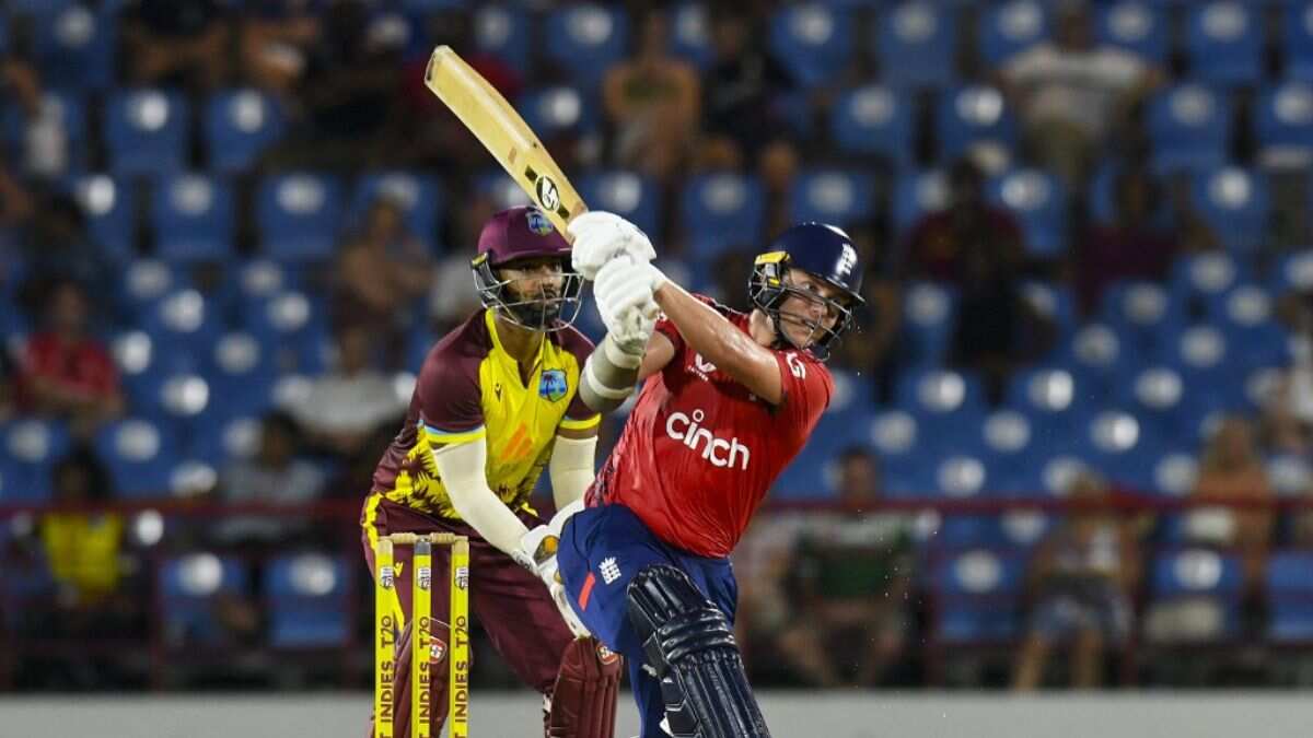 England claim T20I series against West Indies after Saqib Mahmood and ...