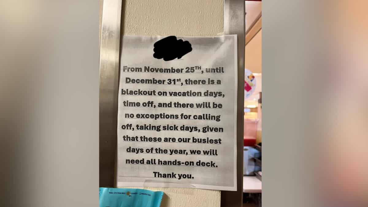 Company's 'no sick leaves' policy till end of year goes viral, netizens ...